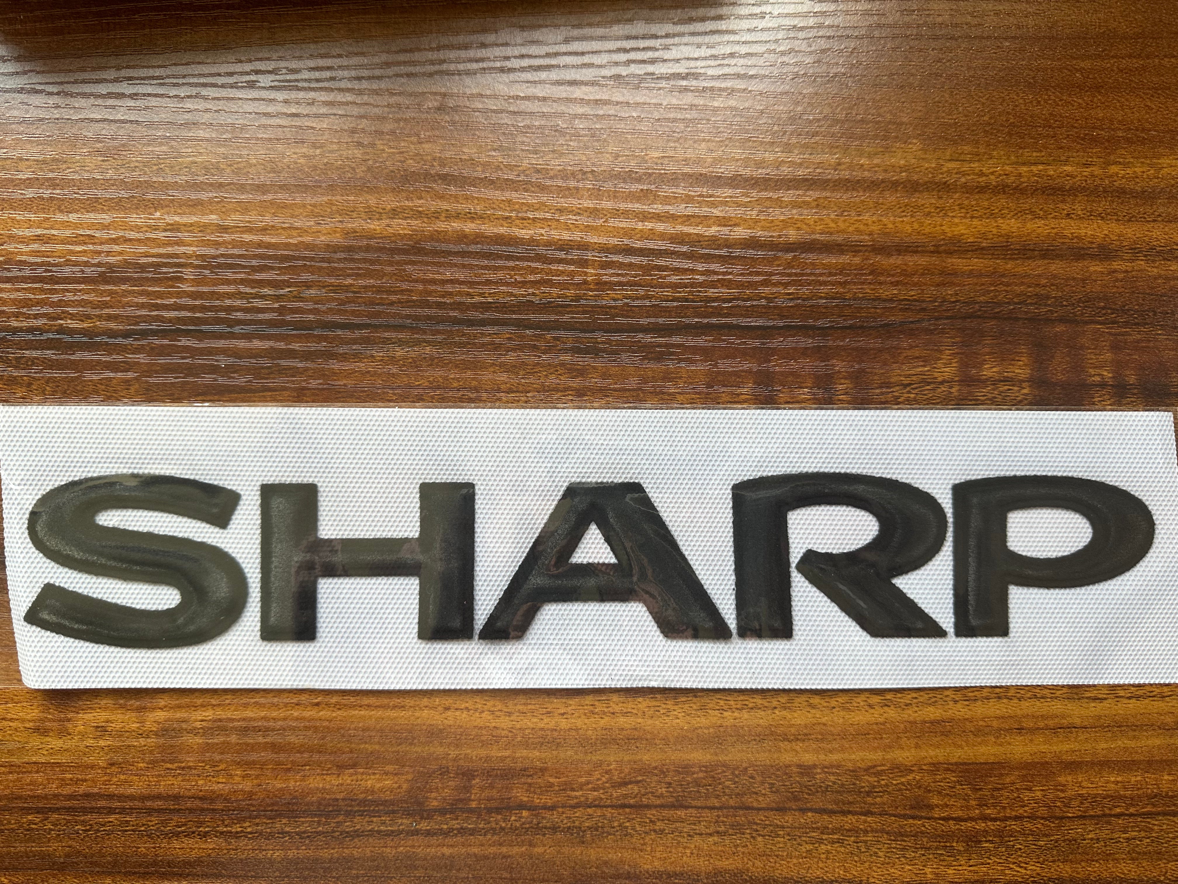Sharp 3D Flock Sponsor for Manchester United 1999-2000 Third Football ...