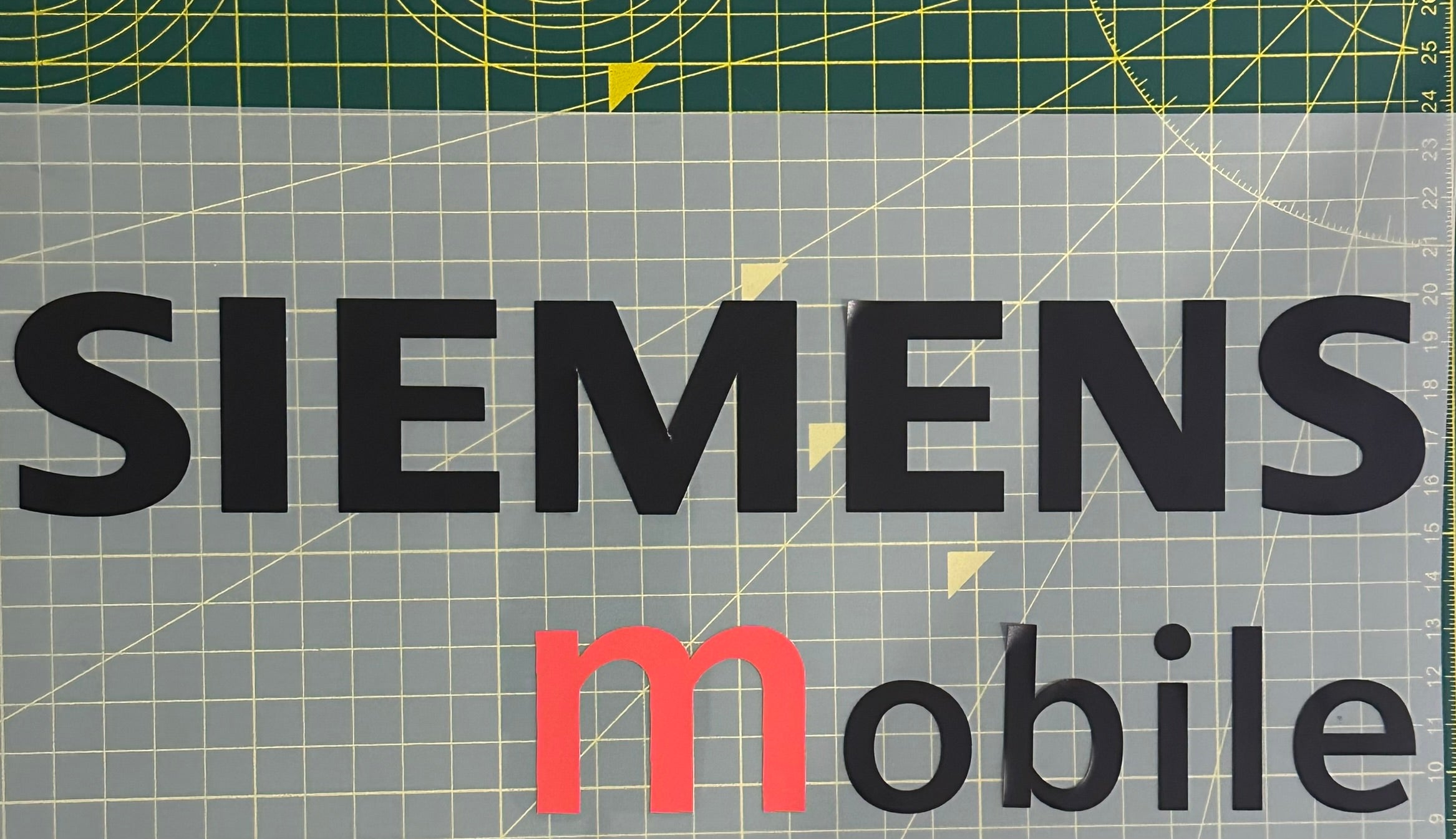 Siemens Mobile Replacement Sponsor Patch Logo for Football Shirt (blk ...