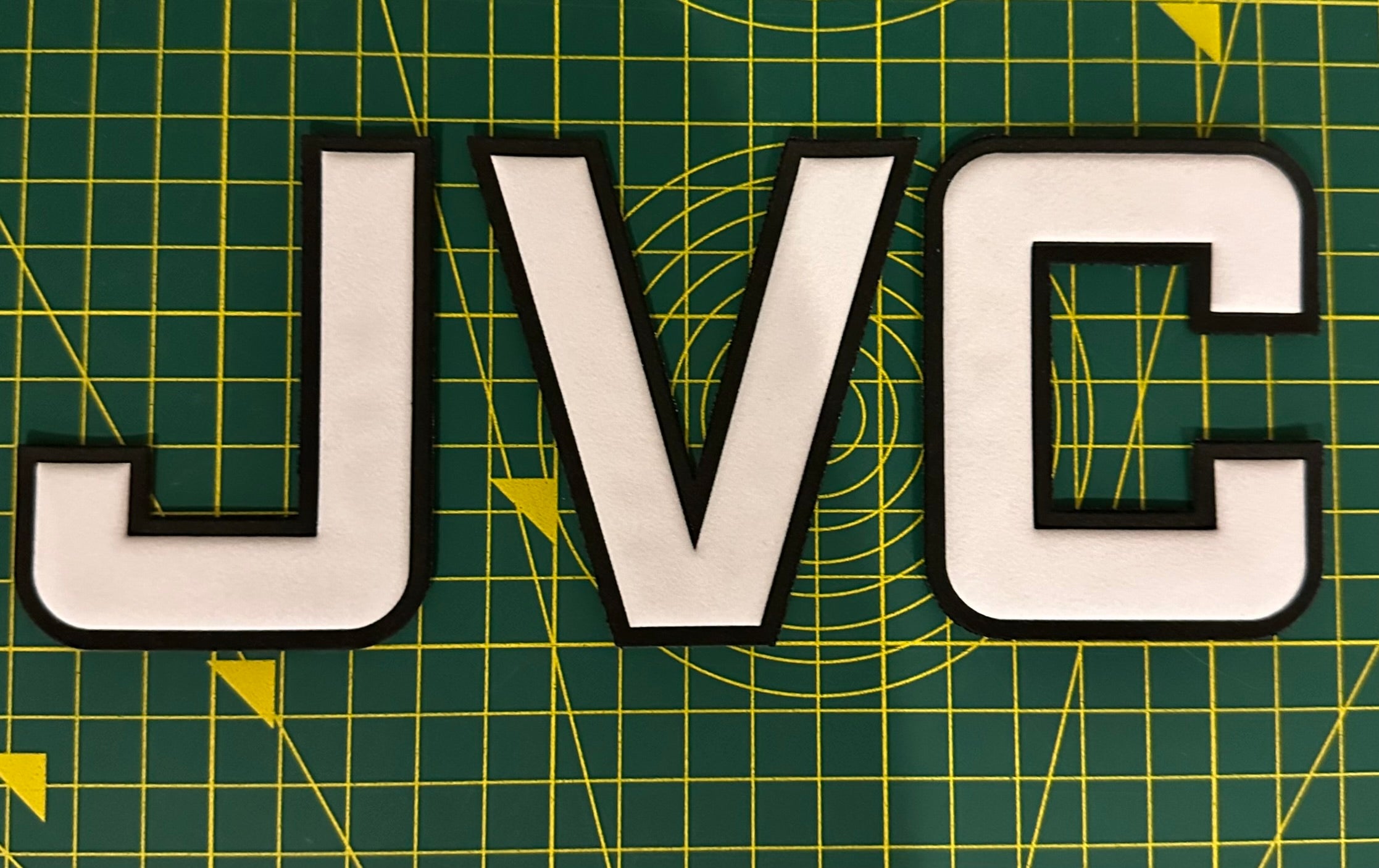 Arsenal 3D JVC Replacement Sponsor Patch for Football Shirt Repair Whi ...