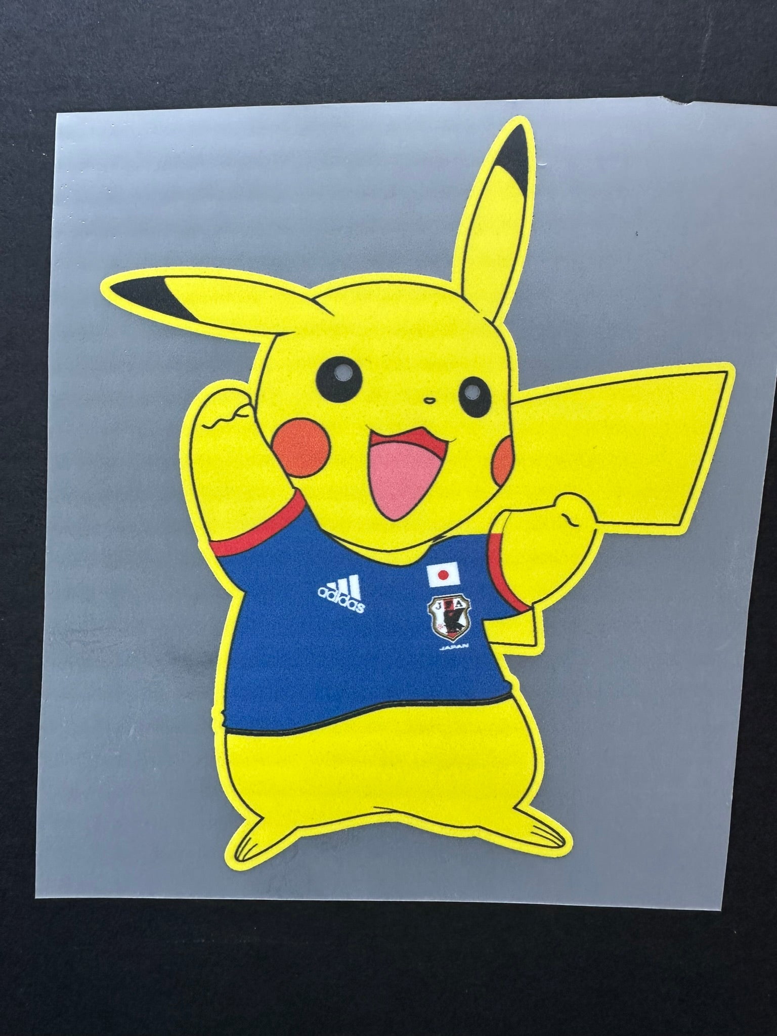 Pikachu Patch for Japan World Cup 2014 Football Shirt Pokemon (yellow ...