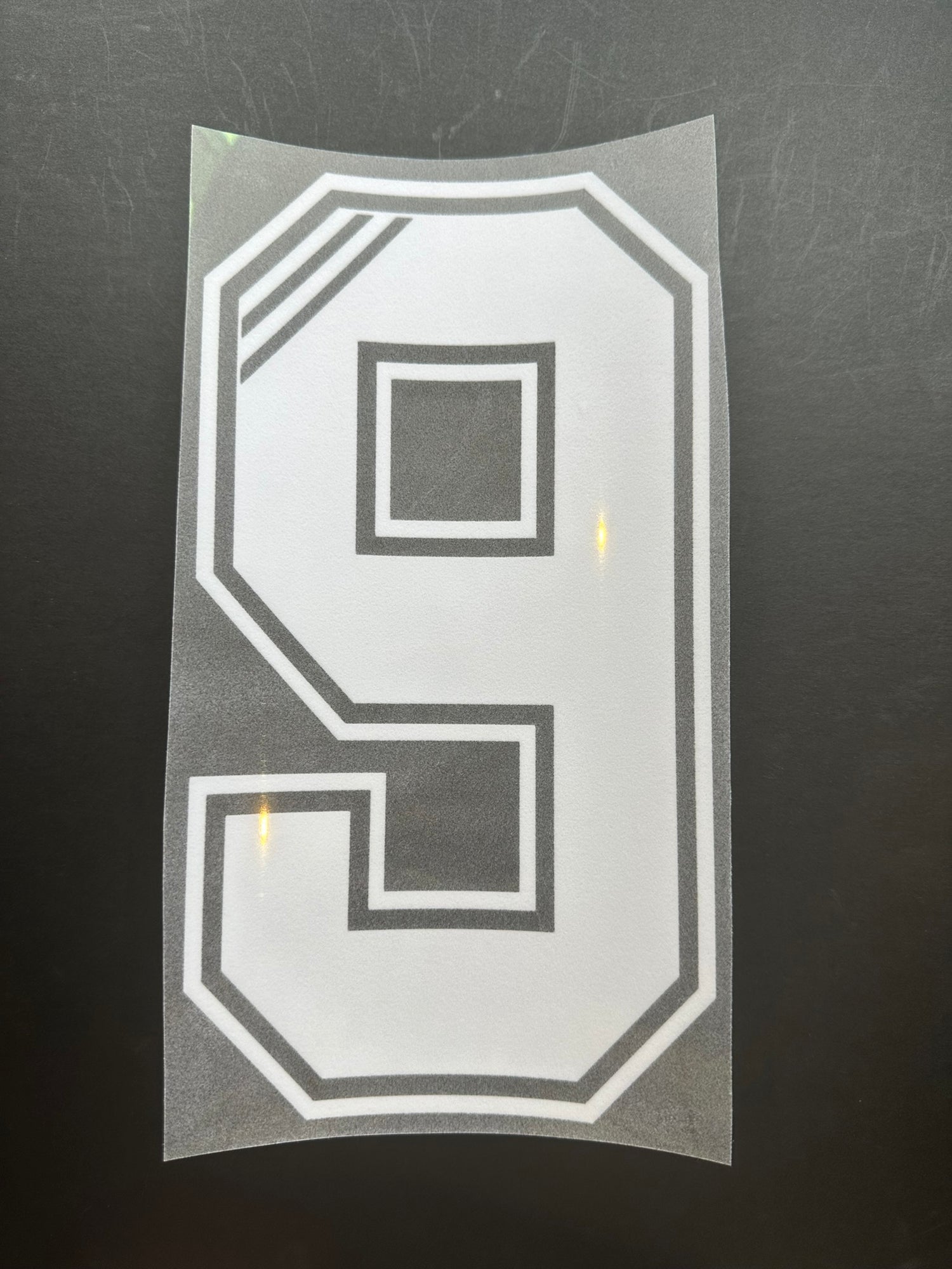 Arsenal #9 European Cup Winners Cup Flock Number for Football Shirt ...