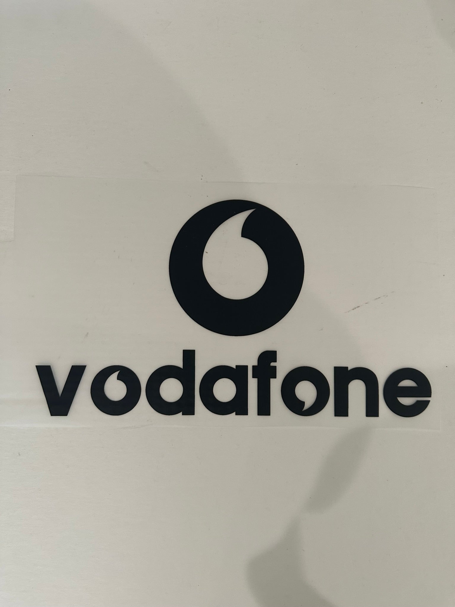VODAFONE Sponsor Replacement Patch For Manchester United Football Shir ...