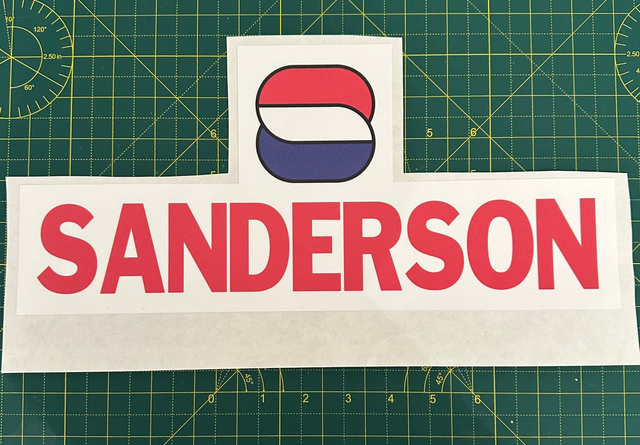 Sanderson Flock Sponsor Patch for Sheffield Wednesday FA Cup Final 199 ...
