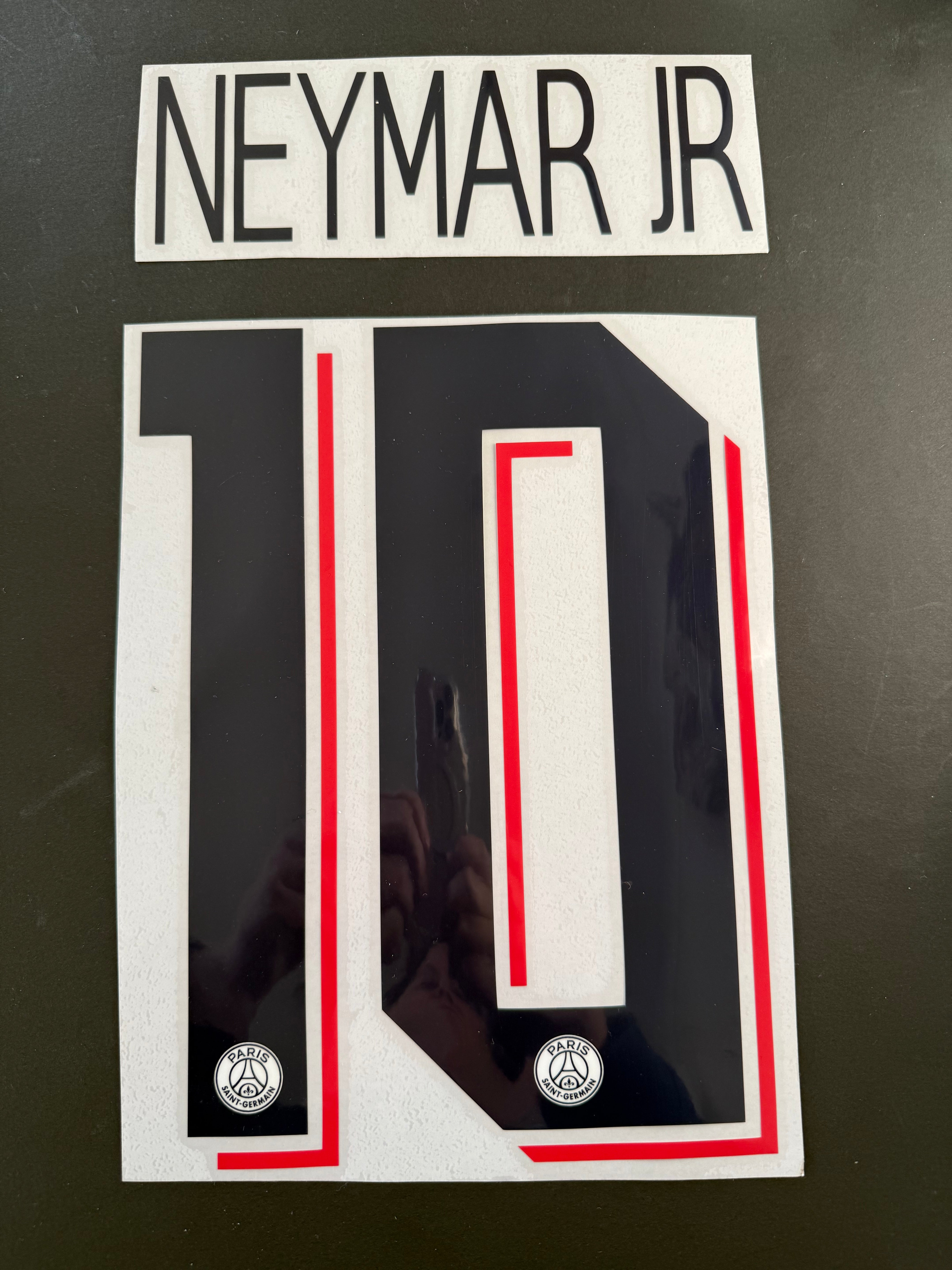 Neymar Junior 10 PSG Away for Football Shirt Nameset (Clearance ...