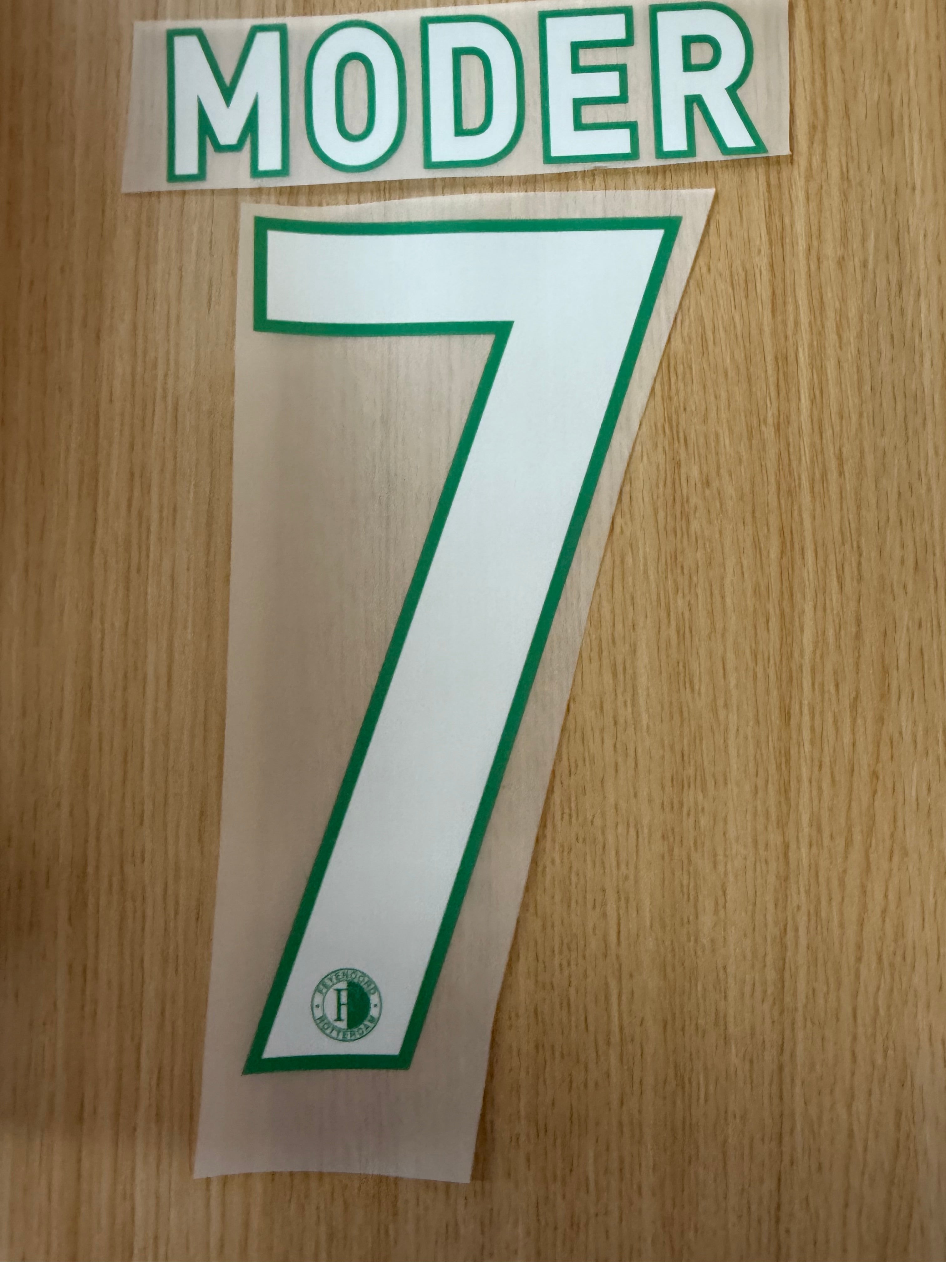 Moder 7 Feyenoord Cup Nameset Football Shirt (Clearance) – House of ...
