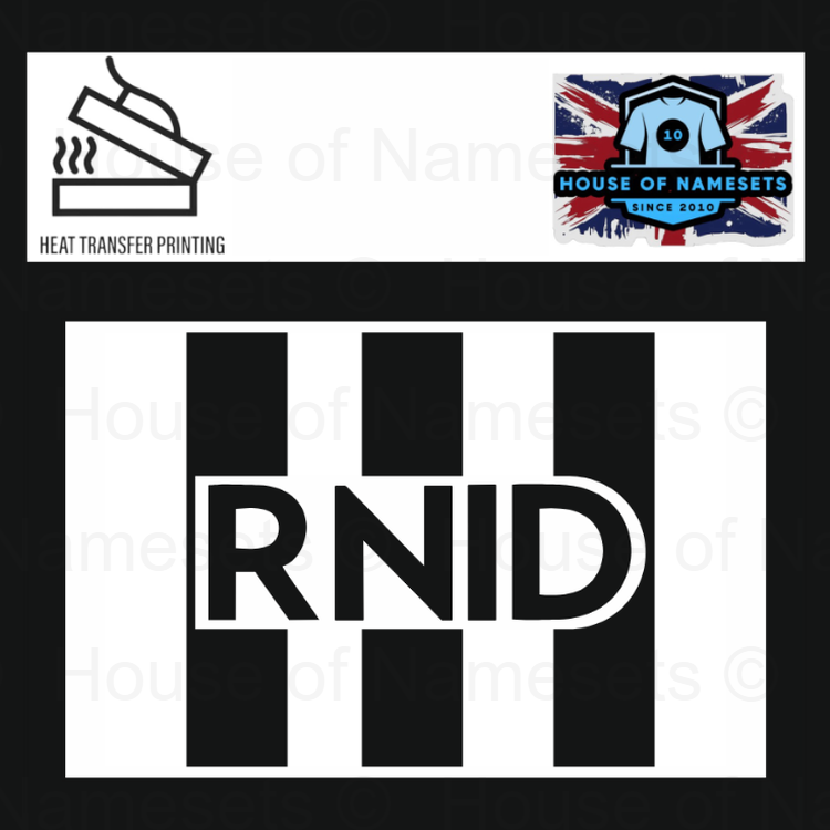 RNID sponsor patch badge for Newcastle United 2023-2024 Home Football ...