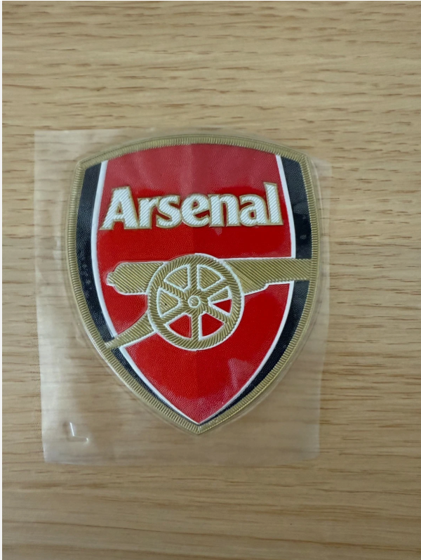 EPL Premier League Silicon Arsenal Iron On Patch Badge 70 x 60mm ...