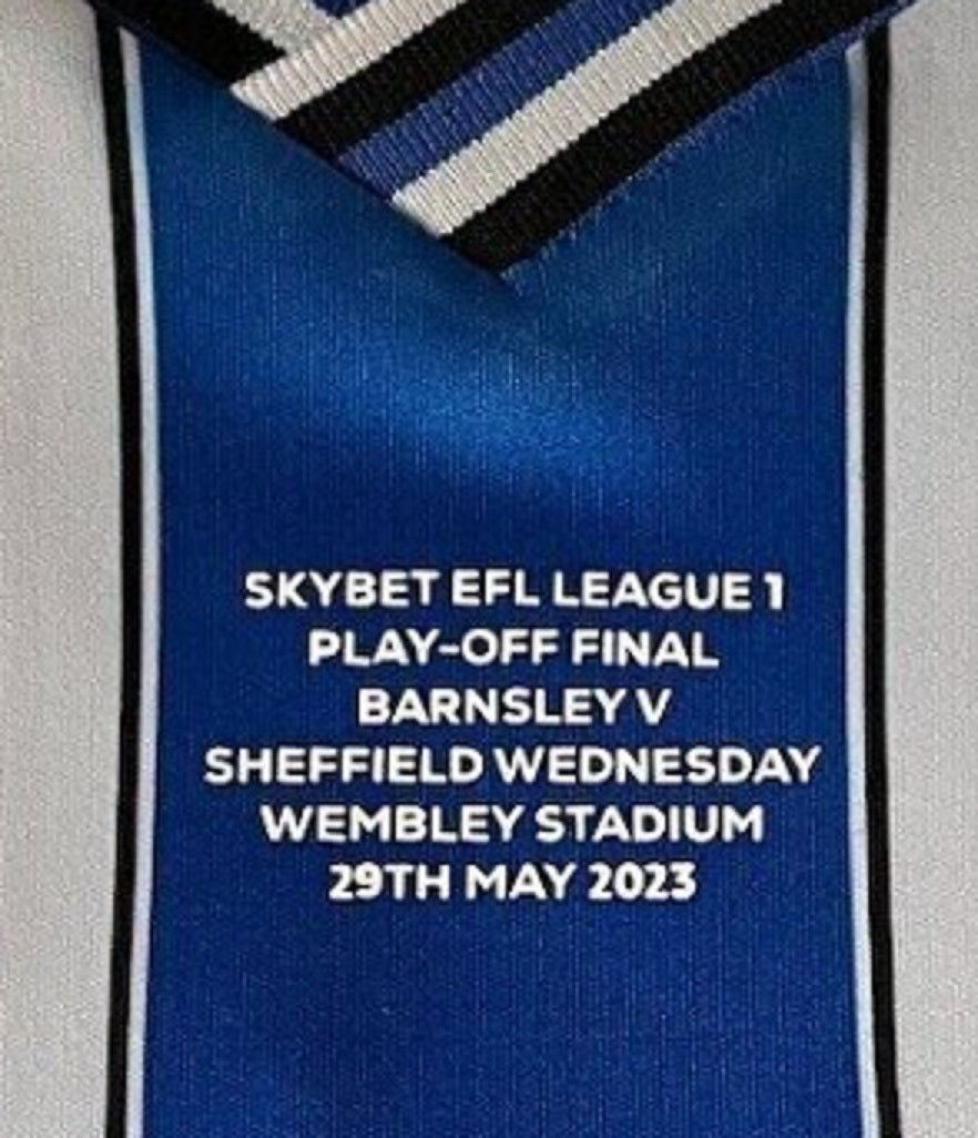 Sheffield Wednesday Play Off Final 2023 Match Details Patch for Home F ...