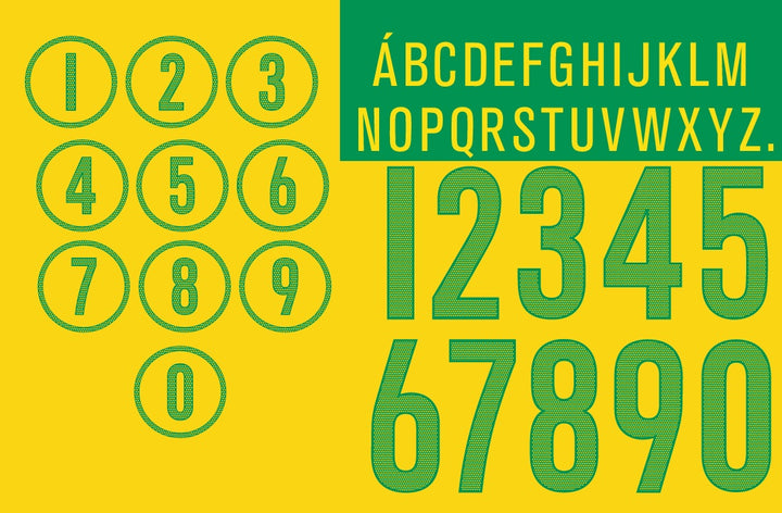 Brazil 2004 Home Nameset for Football Shirt Any Name & Number – House ...