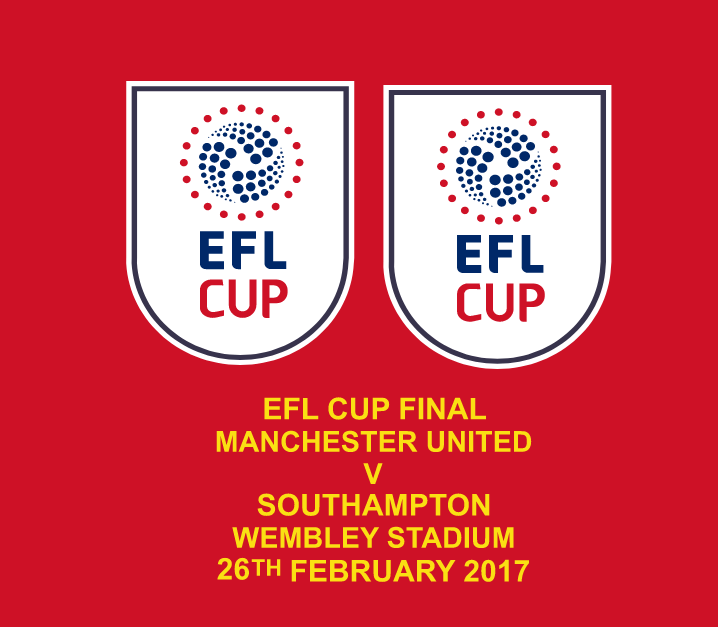 EFl Cup Final 2017 Sleeve Patches & Match Details for Manchester Unite ...