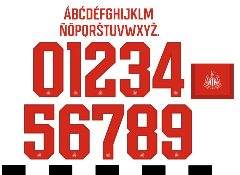 Newcastle United Champions League 2023-2024 Cup Home Nameset Any Name ...