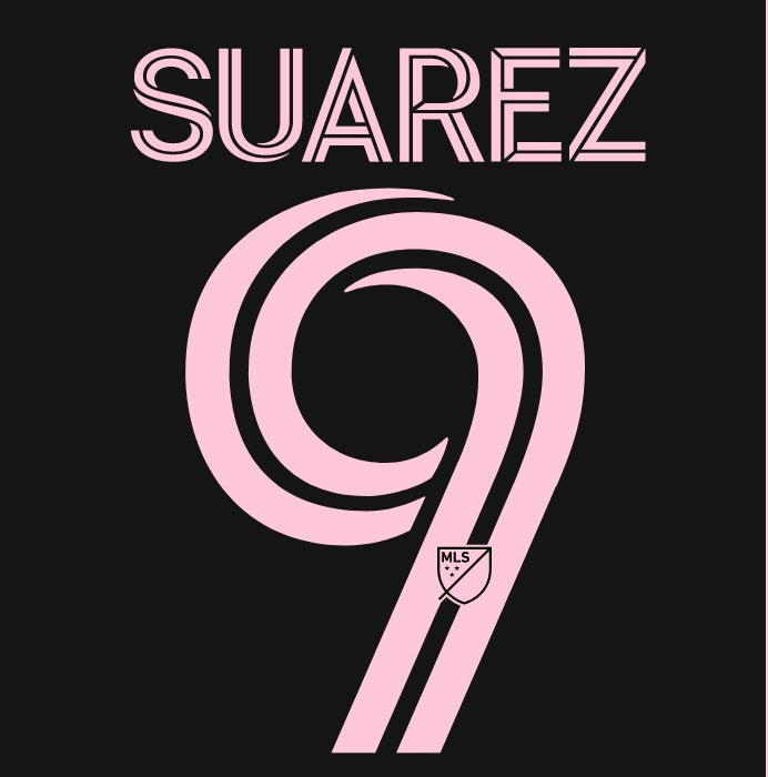 Suarez #9 Inter Miami 2023-2024 Away Football Shirt Nameset – House of ...
