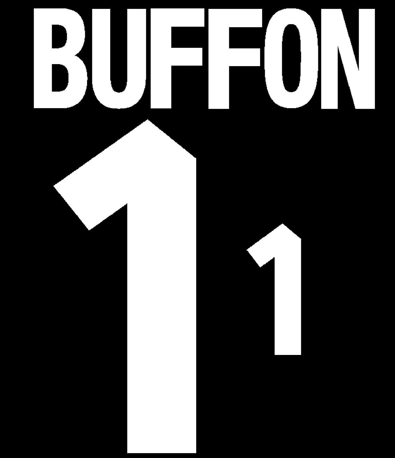 Buffon #1 Euro 2000 Italy Home Football Nameset for shirt – House of ...