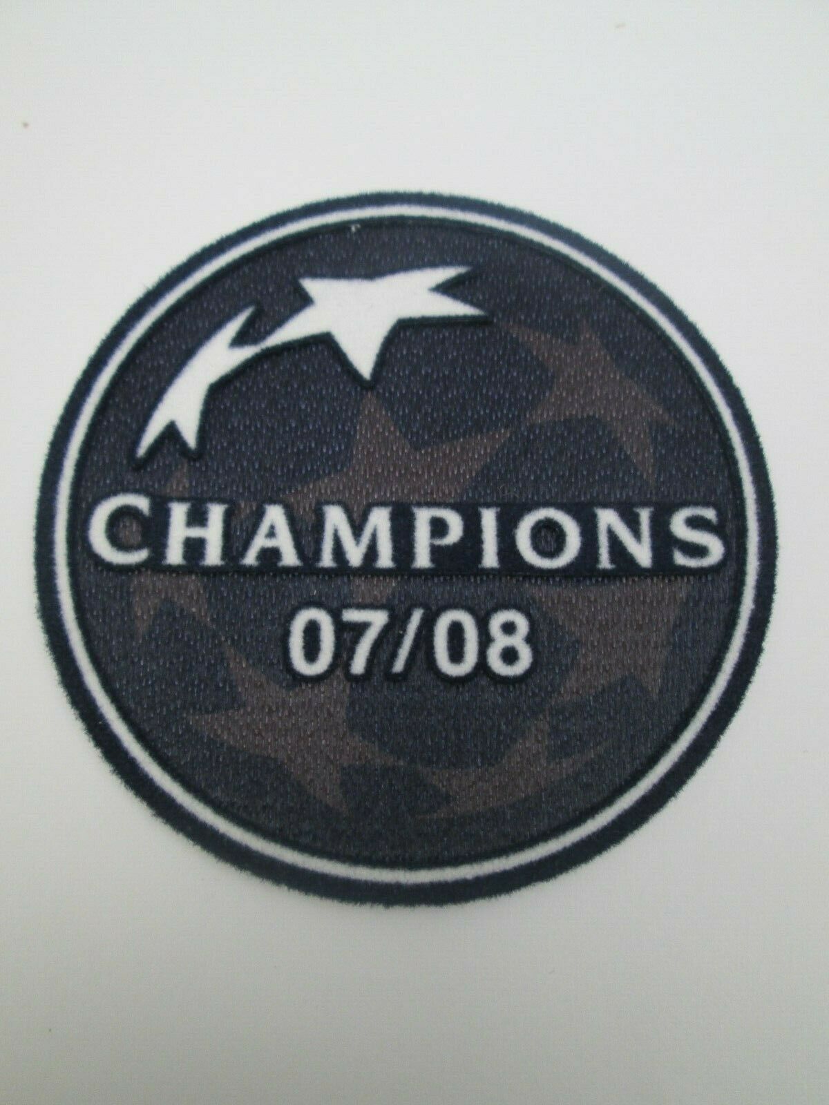 Champions League Winner 07/08 Patch for Football Shirt Manchester Unit ...