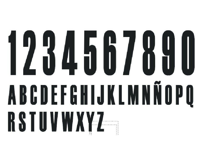 Chile 2008-2010 Home Football Nameset for shirt Choose Any Name & 2 Nu ...