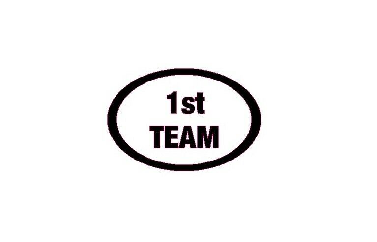 1st Team patch Logo Training Premier league BLACK Football league Foot ...