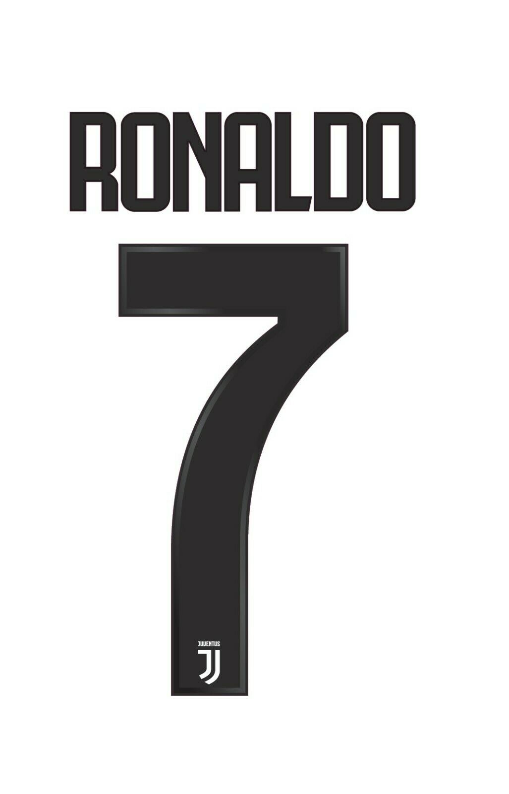 Ronaldo Juventus 2018-2019 Home Football Nameset for shirt – House of ...