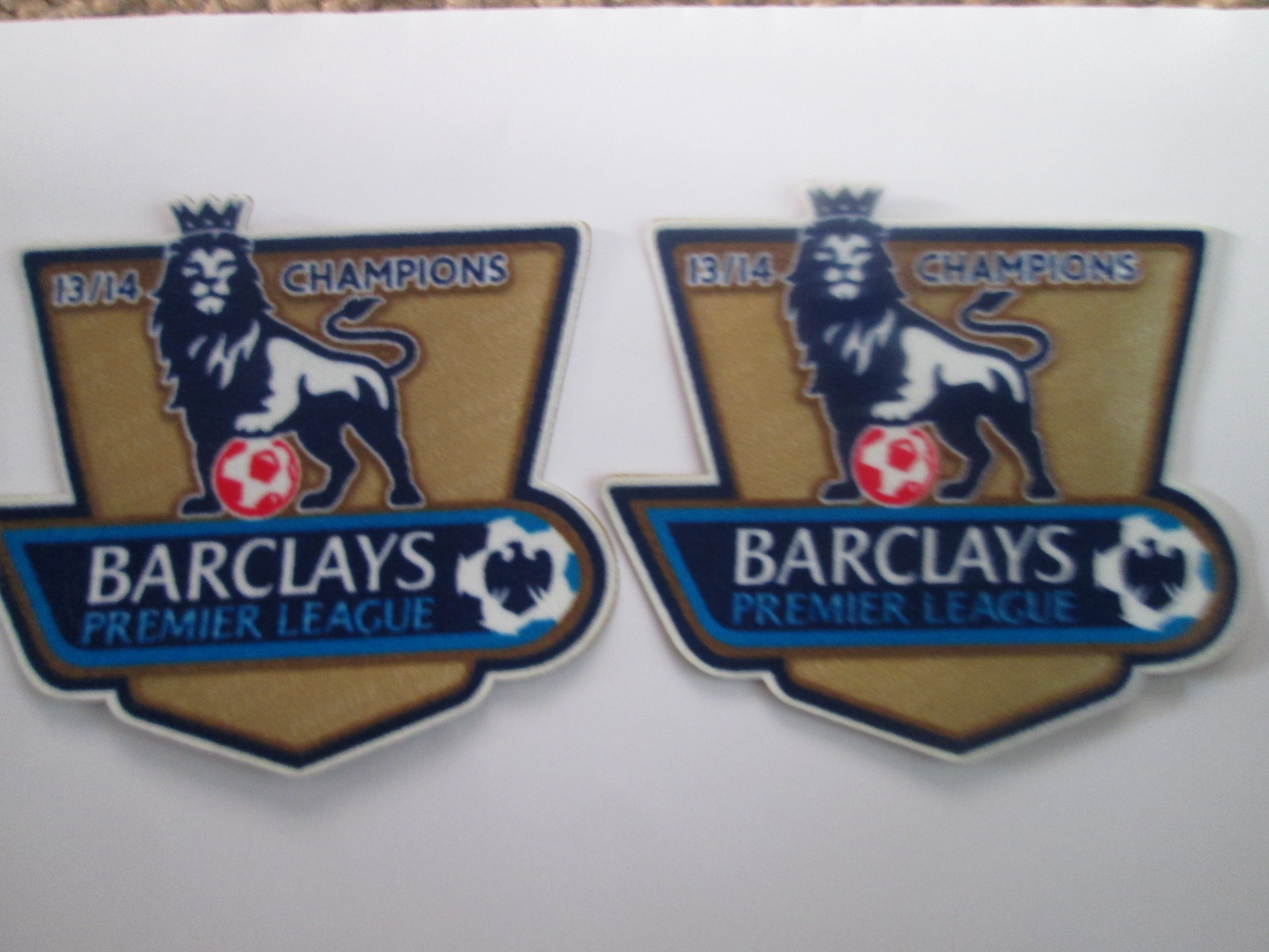 Premier League 2013-2014 Champions Patch for Football Shirt – House of ...