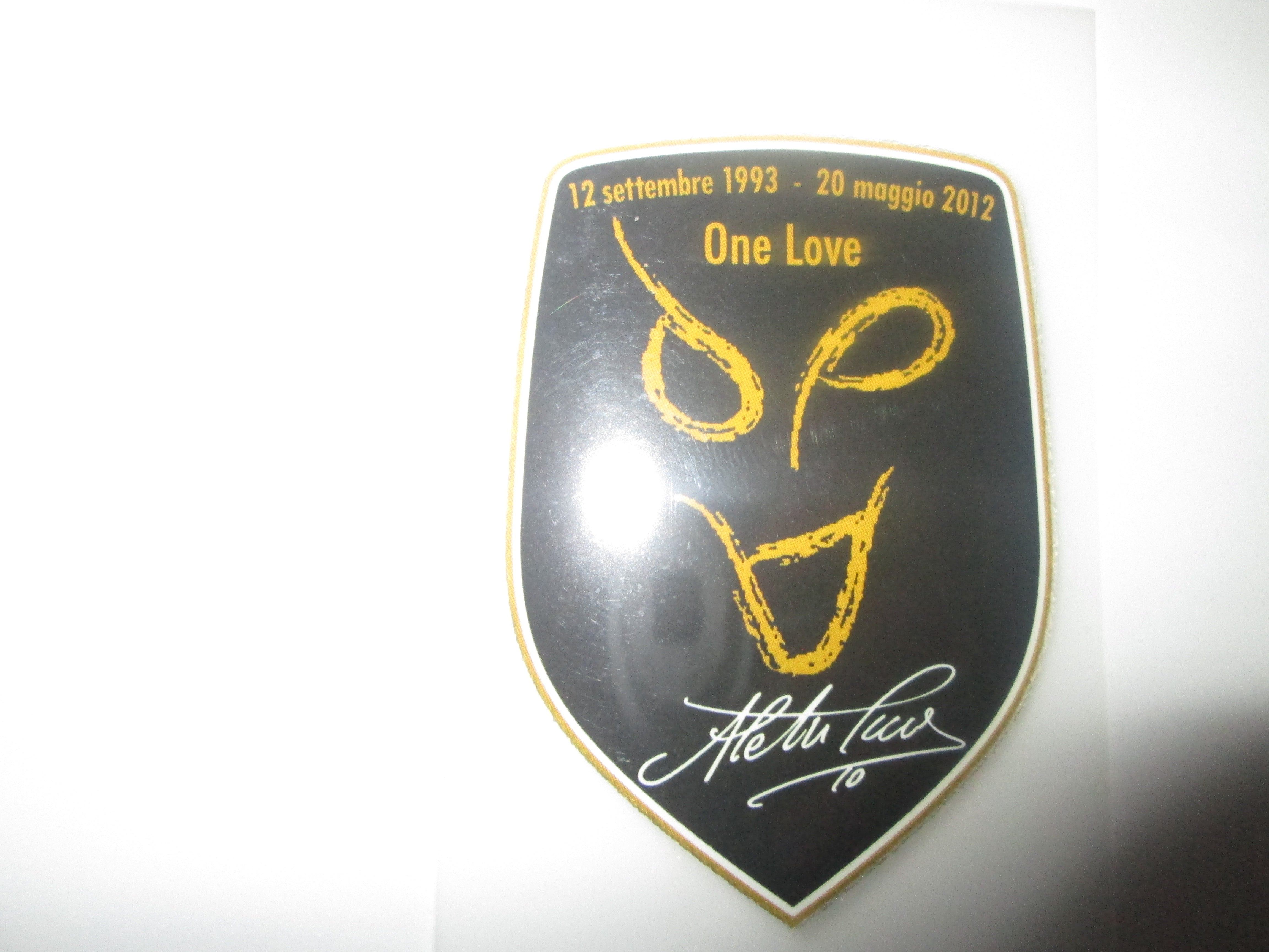 Del Piero Farewell Juventus Patch For Football Shirt – House of Namesets