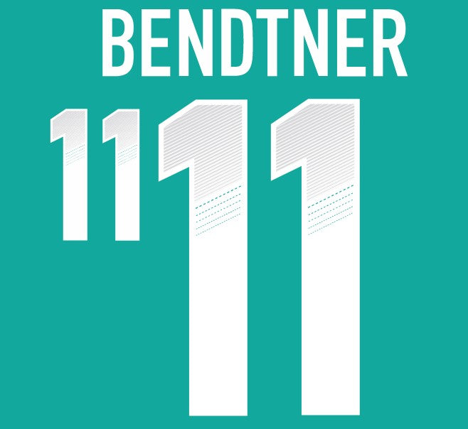 Bendtner #11 Denmark Euro 2012 Nameset For Football Shirt – House of ...