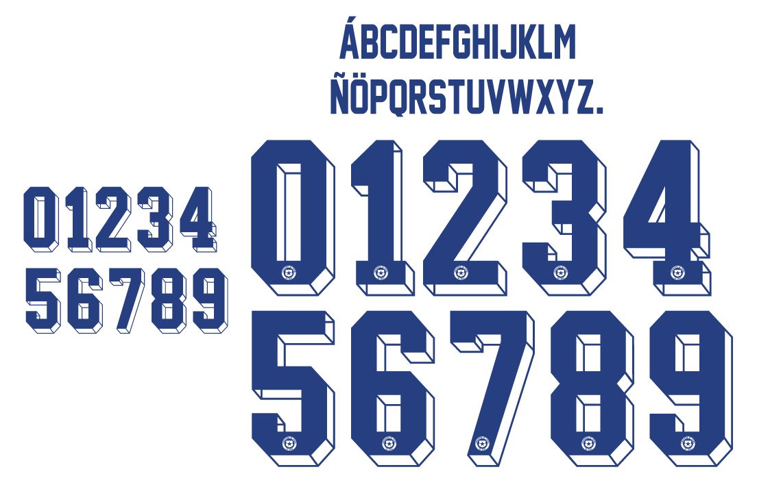 Chile 2021-2022 Away Football Shirt Nameset Choose Name & Number ...